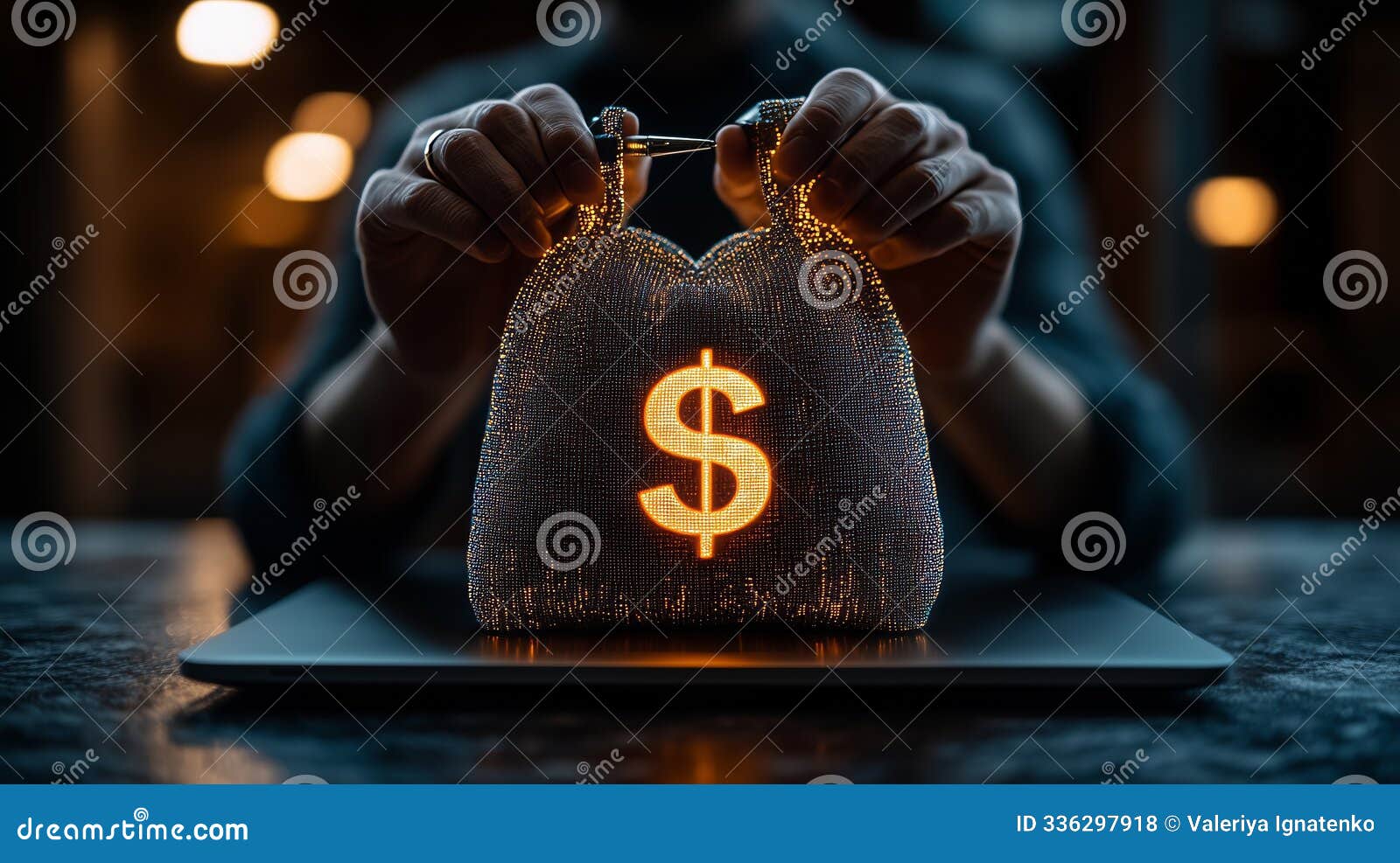 Cash Flow Network. Money Concept Stock Photo - Image of cyber, crime ...