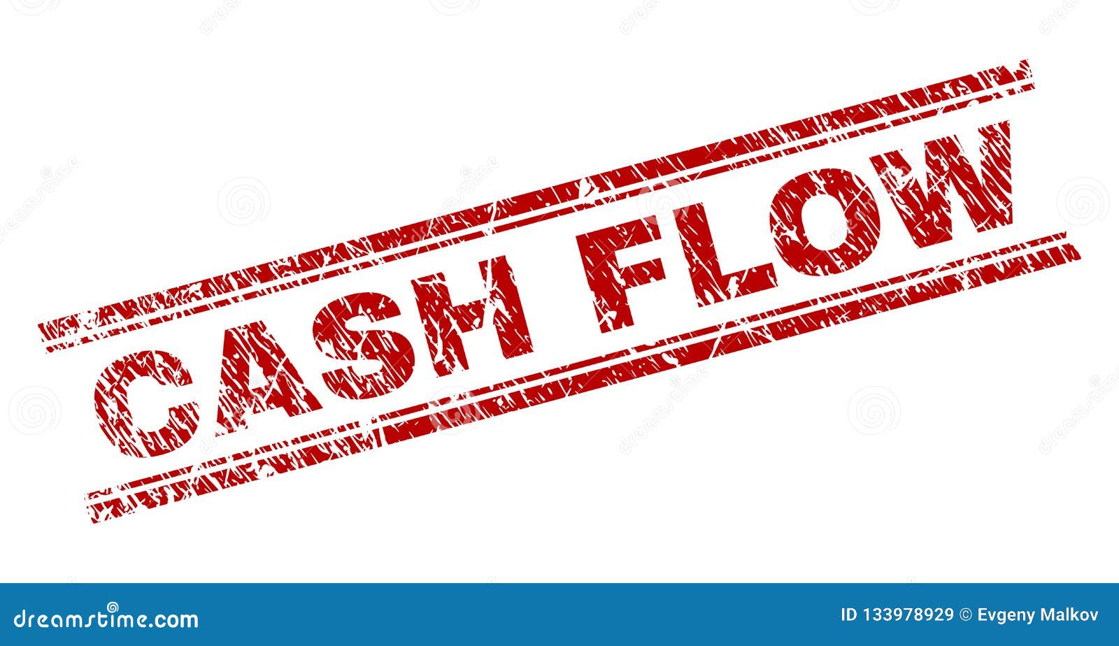 Grunge Textured CASH FLOW Stamp Seal Stock Vector - Illustration of ...