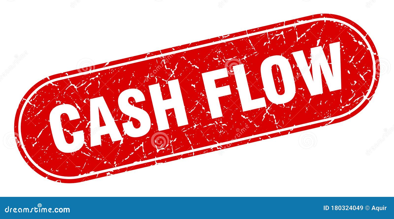 Cash Flow Sign. Cash Flow Grunge Stamp Stock Vector - Illustration of ...