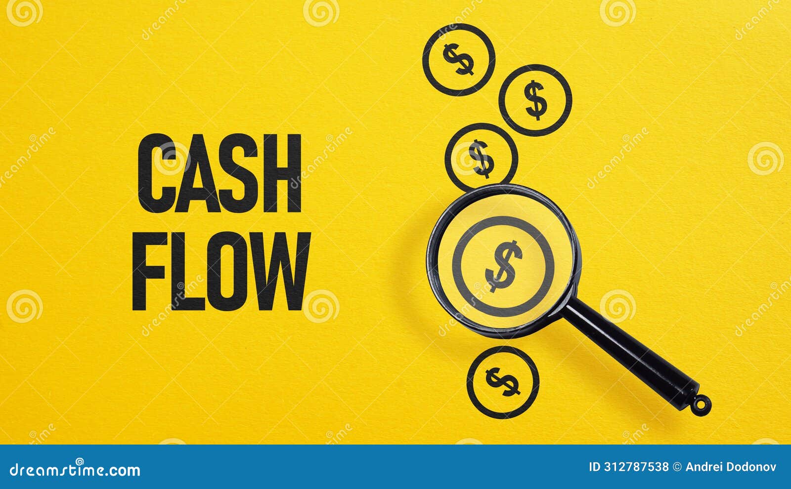 Cash Flow Statement is Shown Using the Text Stock Photo - Image of ...
