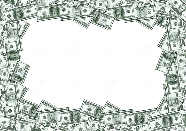 Cash Frame stock illustration. Illustration of fund, profit - 4214106