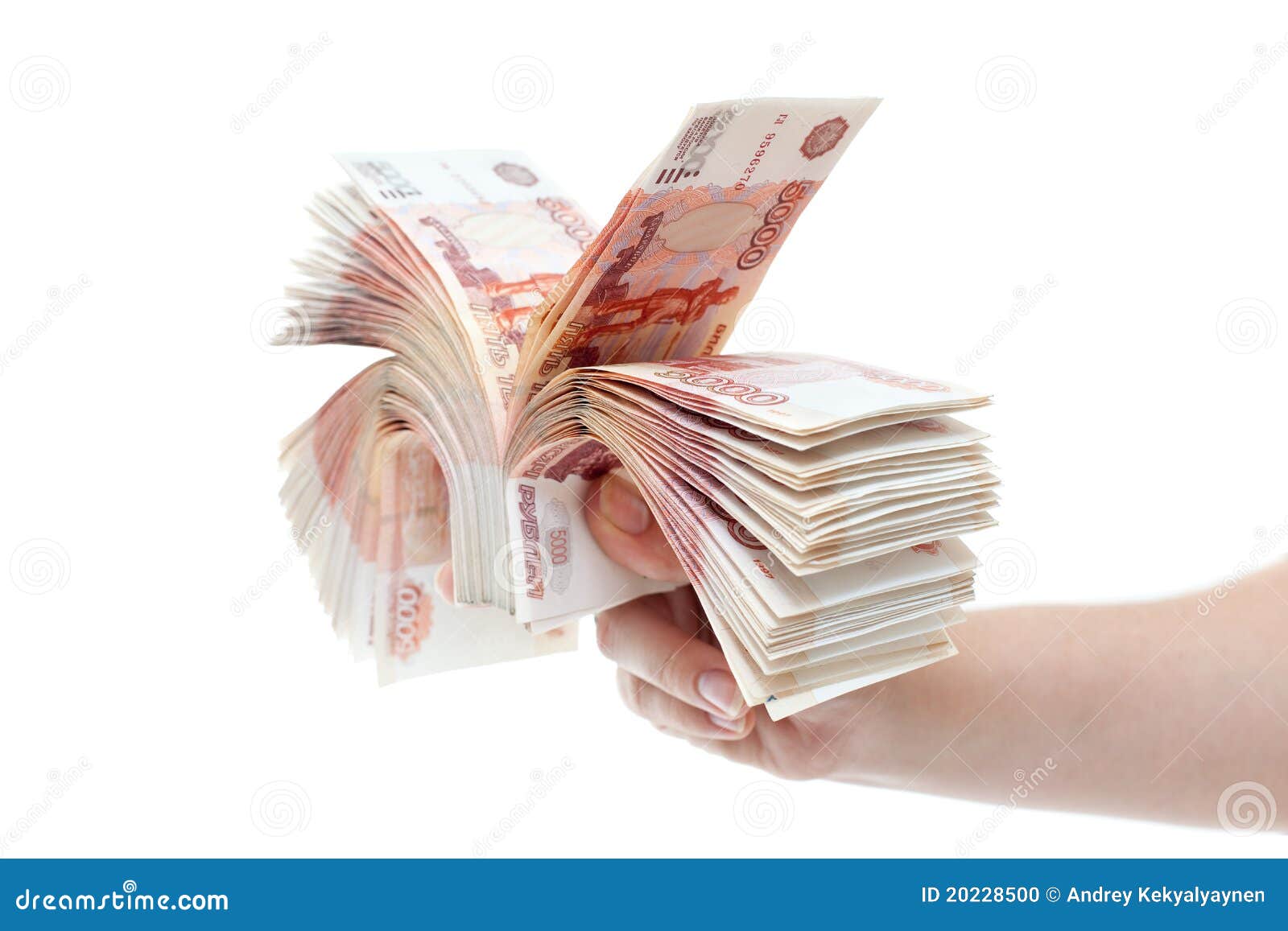 Cash in the hand stock photo. Image of investment, loan - 20228500