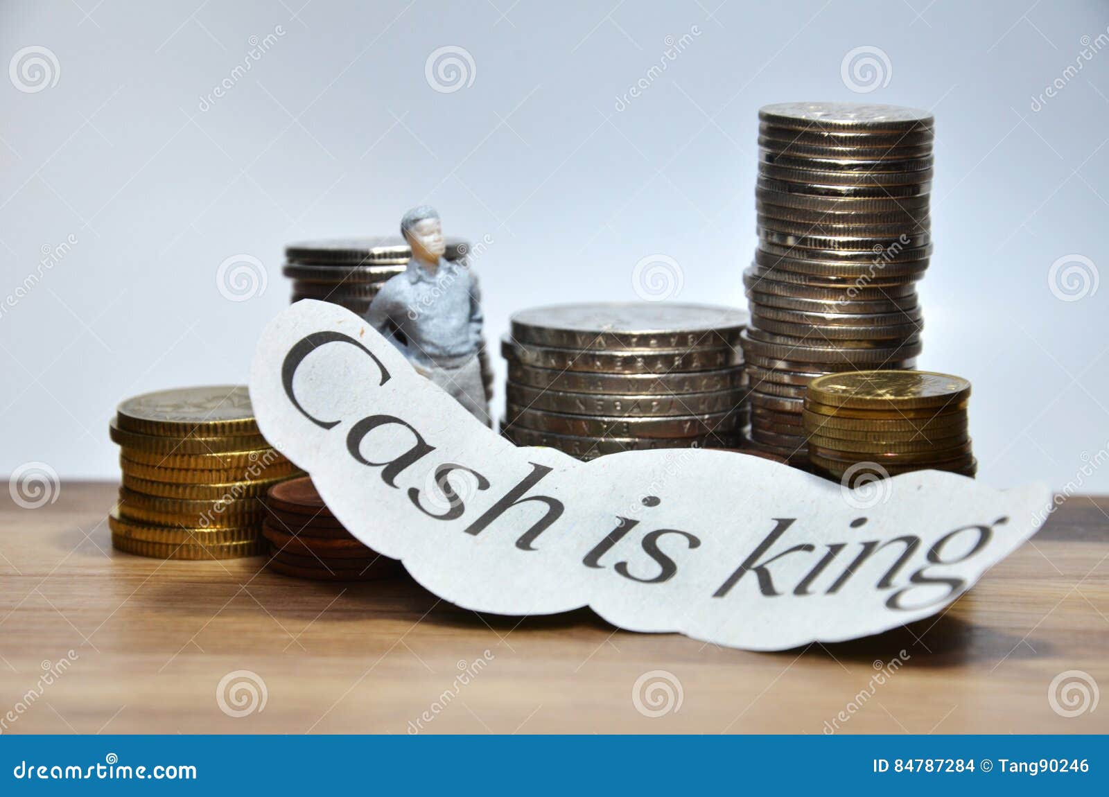 Cash Is King, Economic Treasure And Financial Successful Retirement ...
