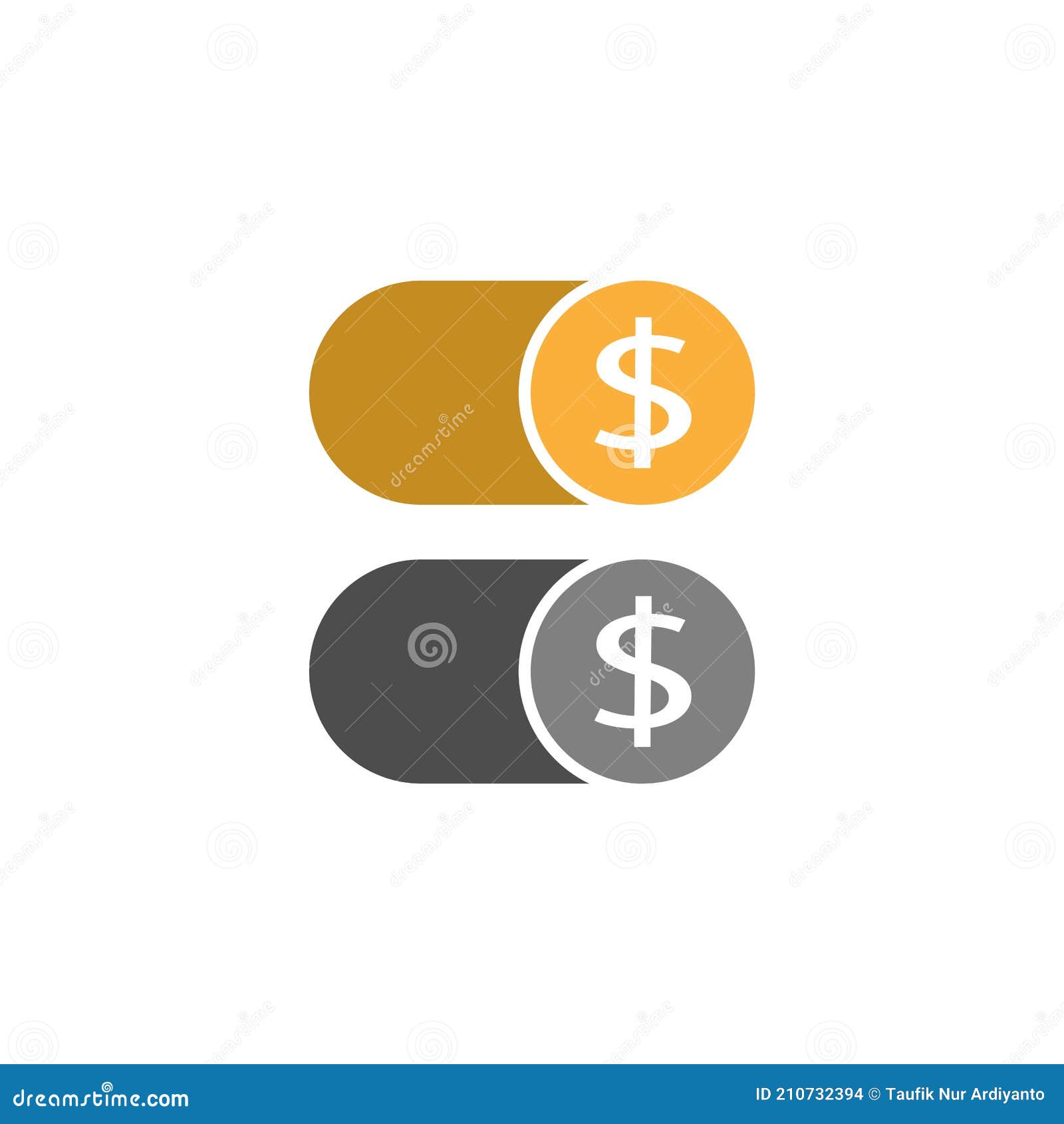 Cash Logo Icon Design Vector Illustration Stock Vector - Illustration ...