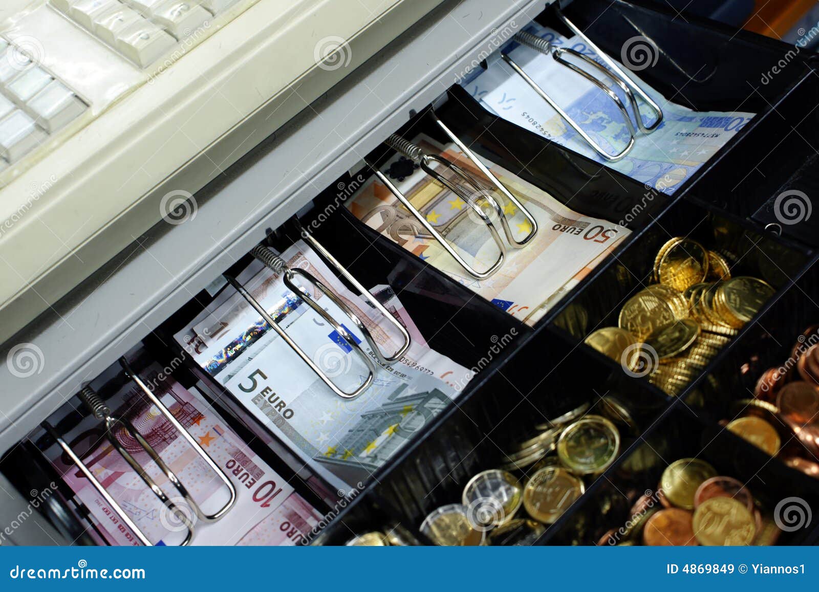 Cash machine stock image. Image of banknotes, money, euro - 4869849
