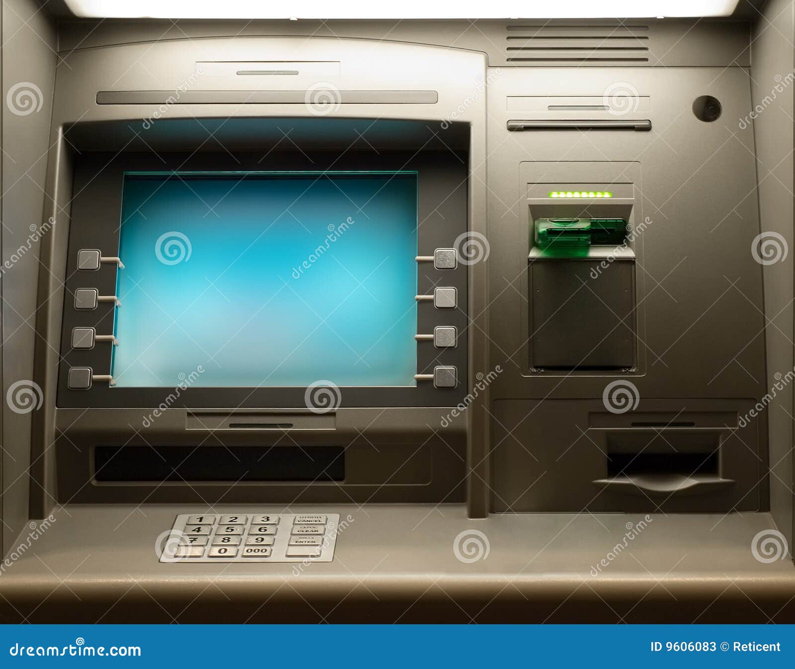 Cash Machine stock image. Image of accessibility, outdoors - 9606083