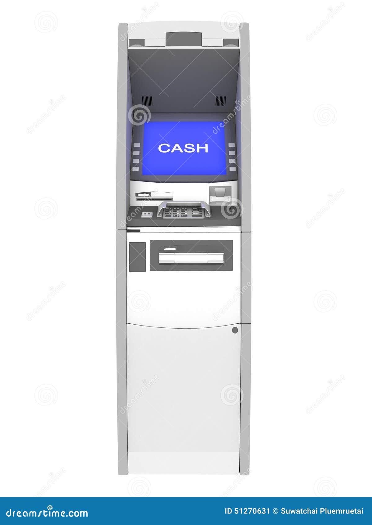 Cash machine di BANCOMAT immagine stock. Immagine di acquisto - 51270631