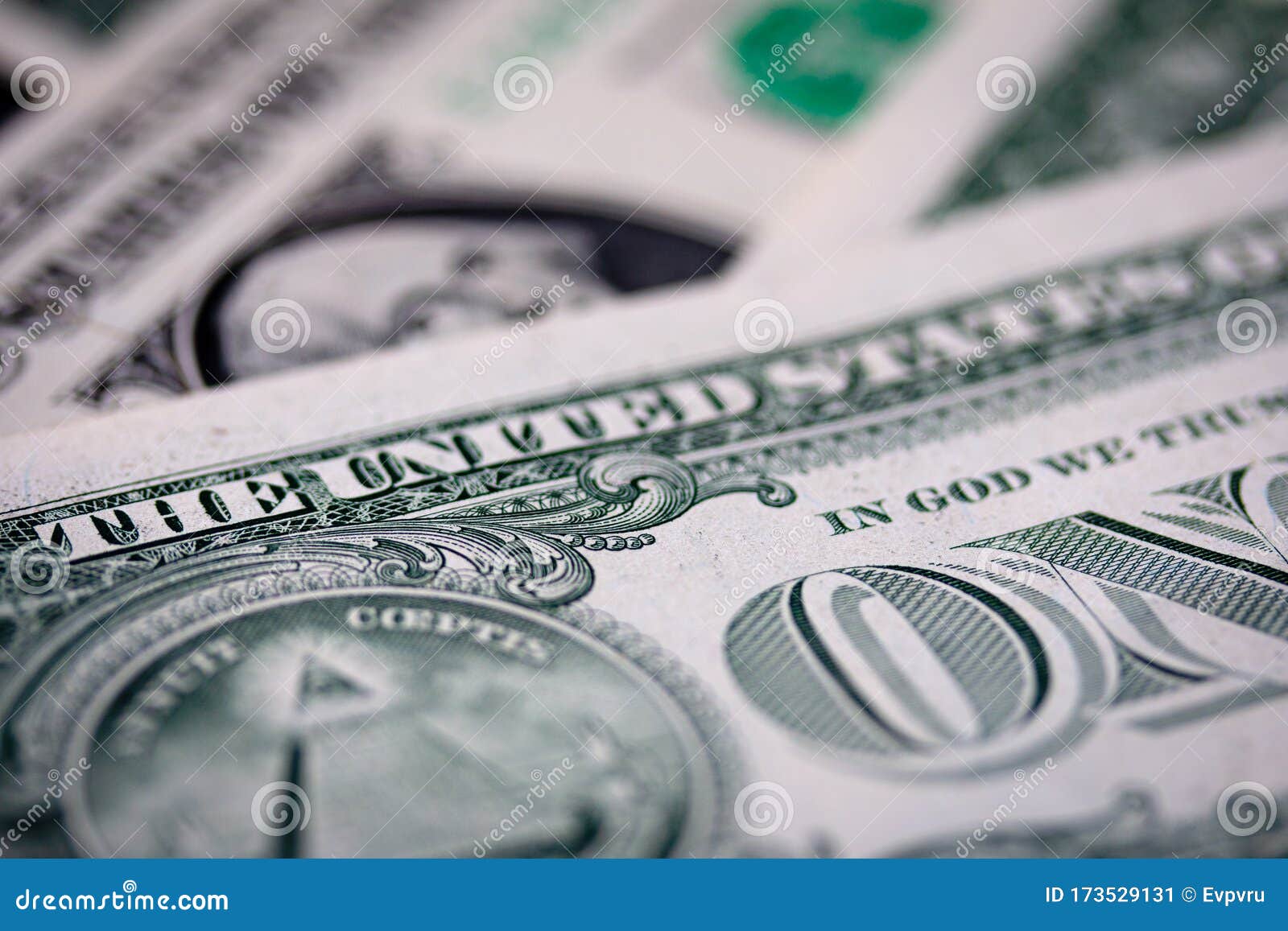 Cash Paper Banknote Closeup Dollar Stock Image - Image of closeup, bill ...