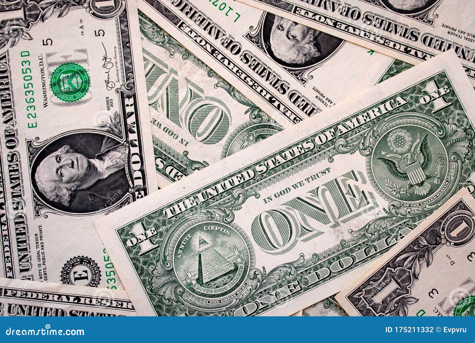 Cash Paper Banknote Closeup Dollar Stock Photo - Image of wealth ...