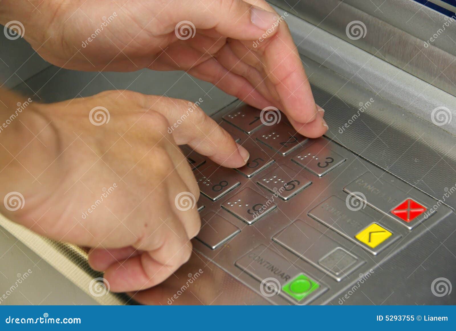 Cash point 07 stock image. Image of machine, identification - 5293755