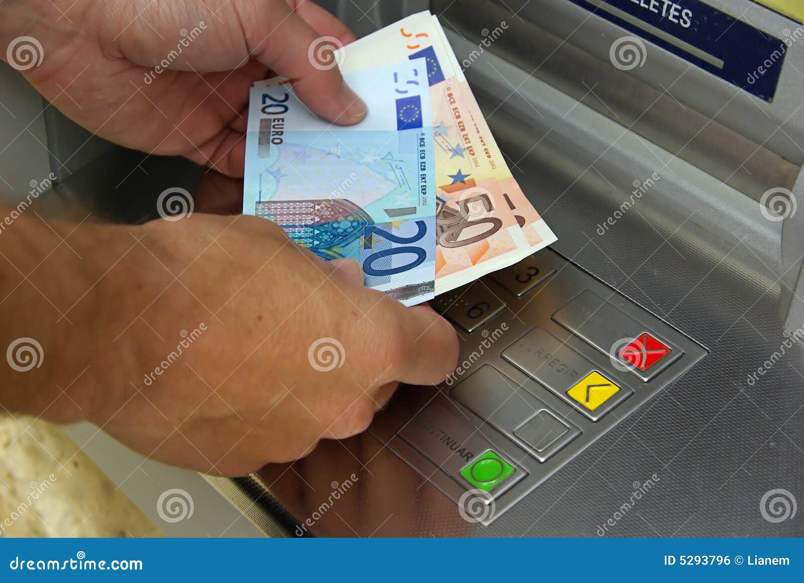 Cash point 14 stock photo. Image of identification, currency - 5293796