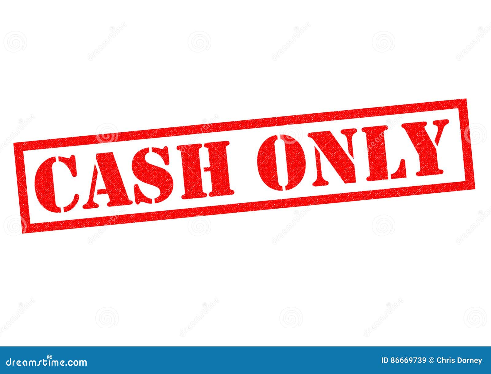 CASH only stock illustration. Illustration of button - 86669739