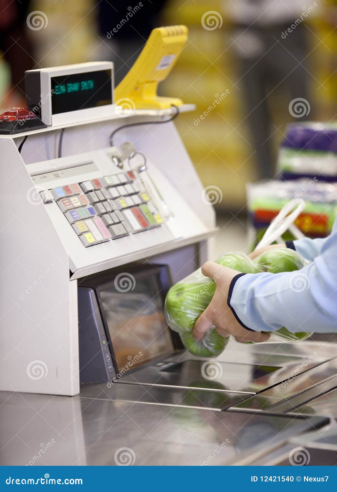 Cash Register stock photo. Image of spending, retail - 12421540