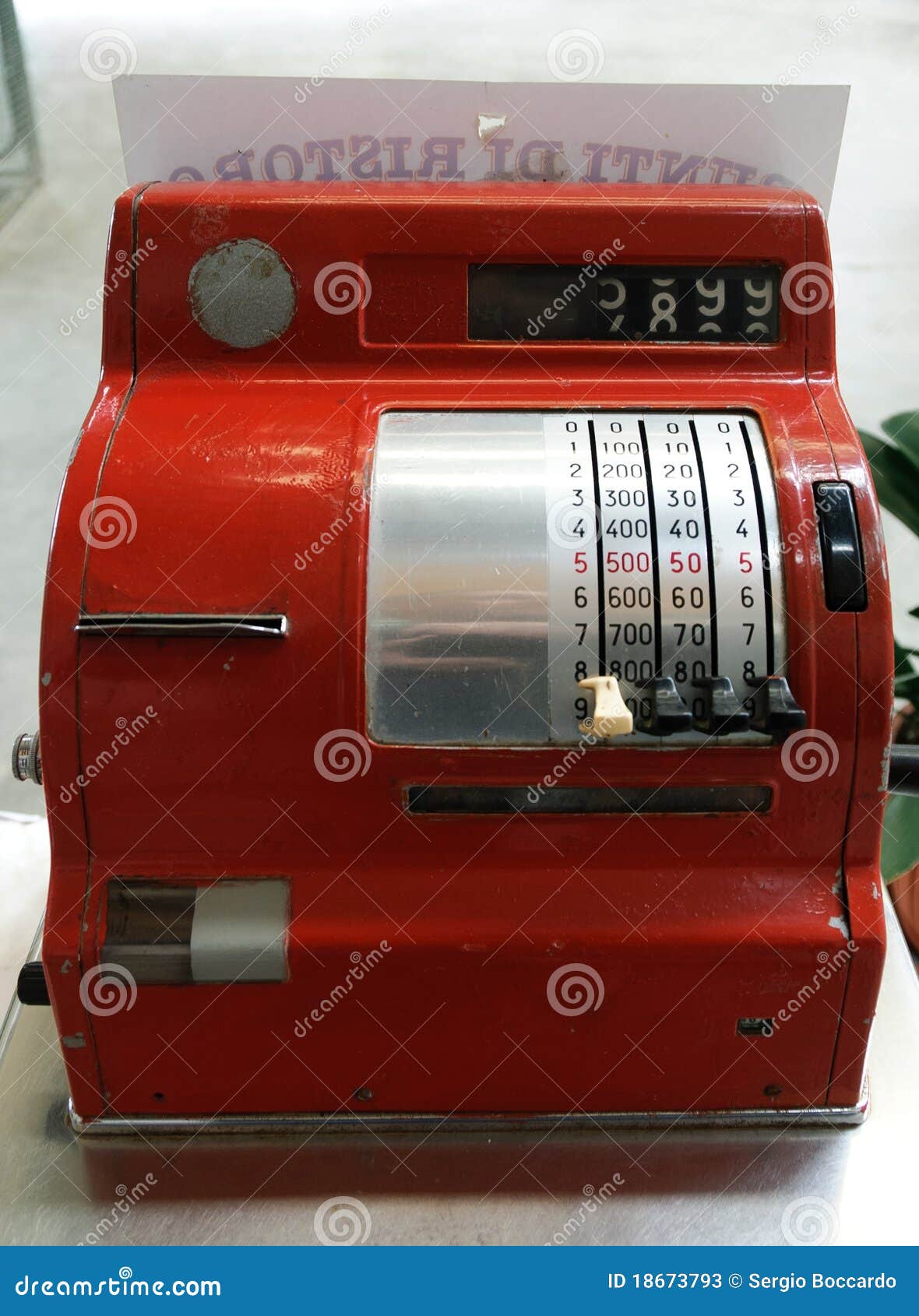 Cash register stock image. Image of income, color, tool - 18673793