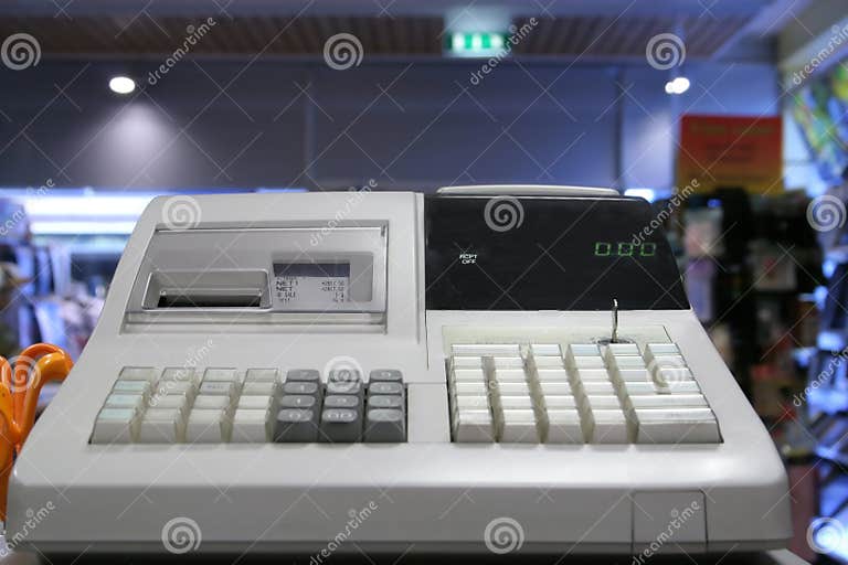 Cash register stock photo. Image of shop, finance, shopping - 42586