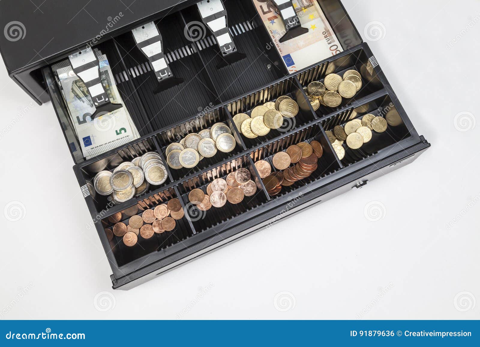 Cash register stock photo. Image of open, missing, cashpoint - 91879636