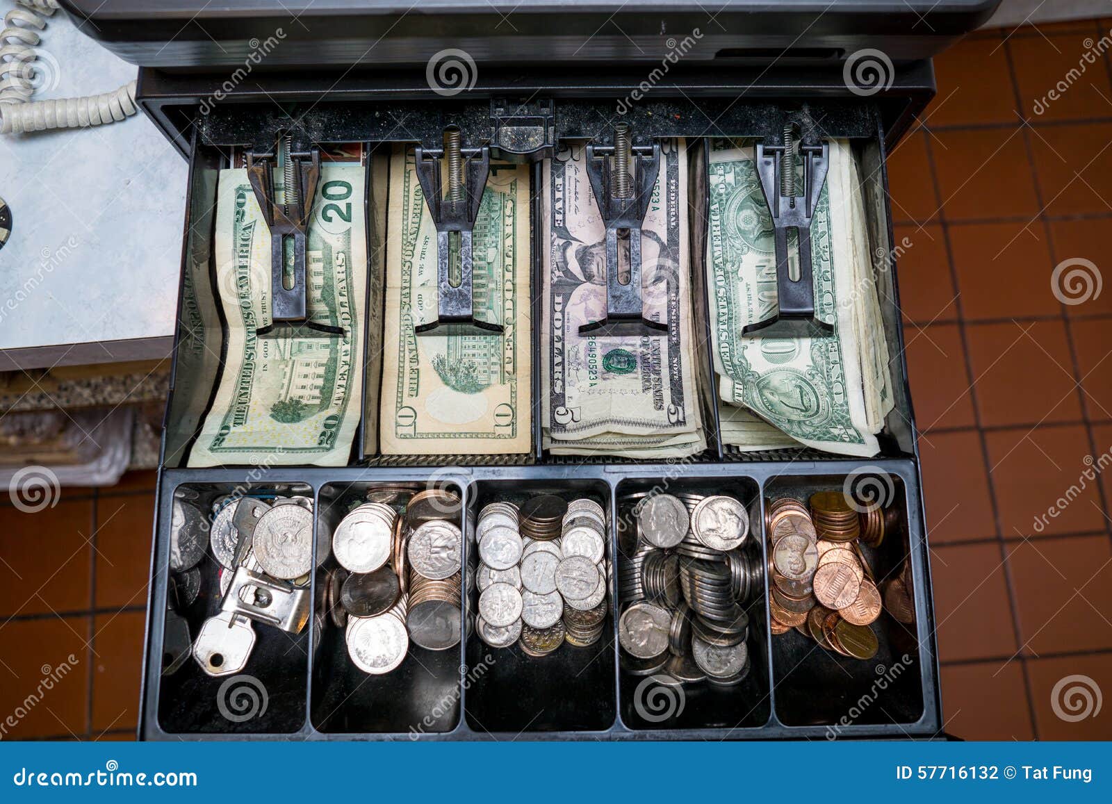 Cash Drawer Money For