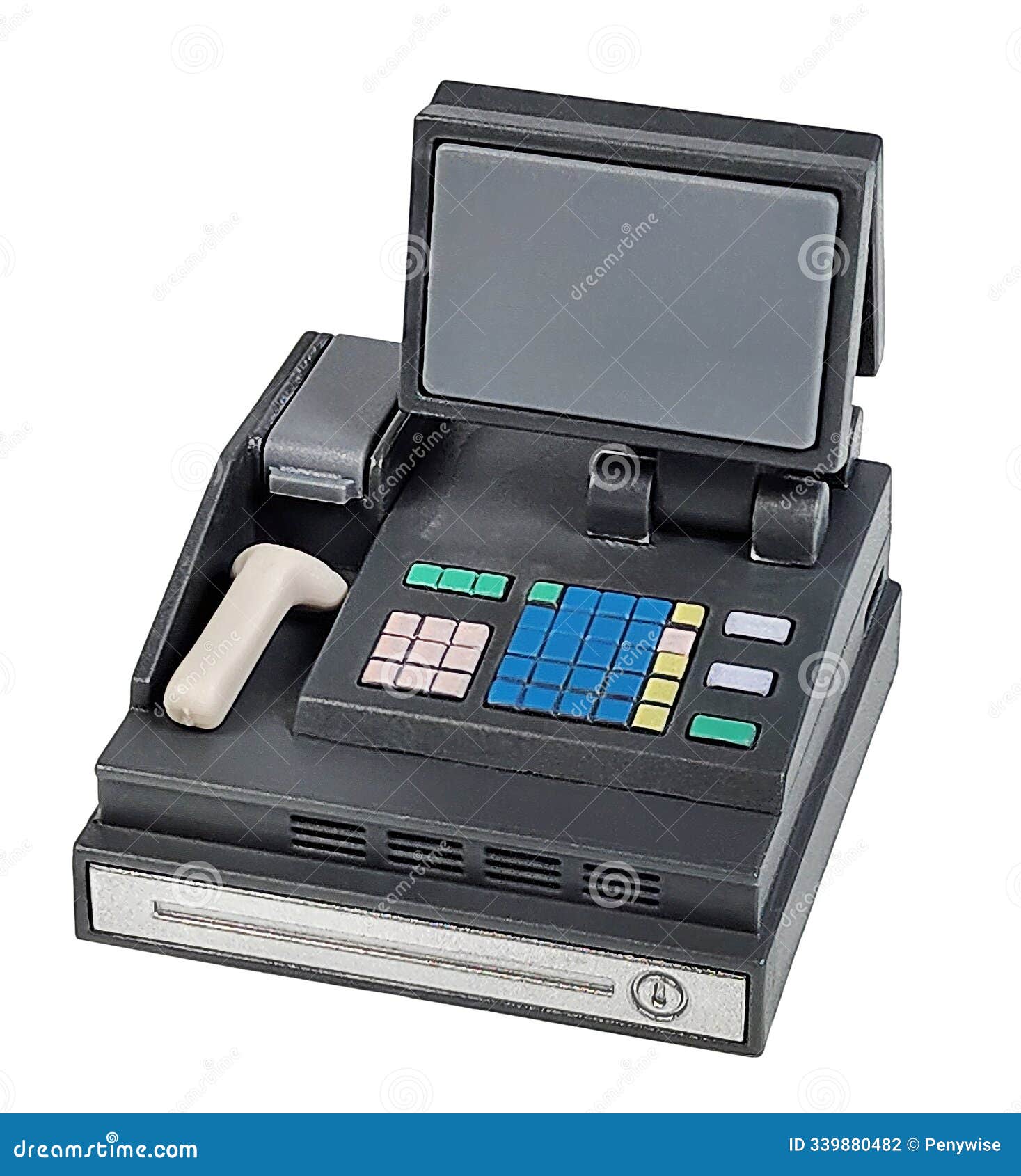 Cash Register with Scanner stock photo. Image of trade - 339880482
