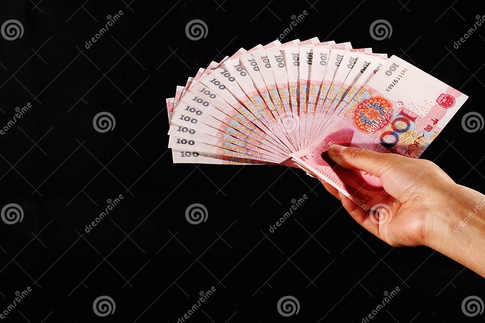 Cash of RMB stock photo. Image of bills, hand, financial - 12018658