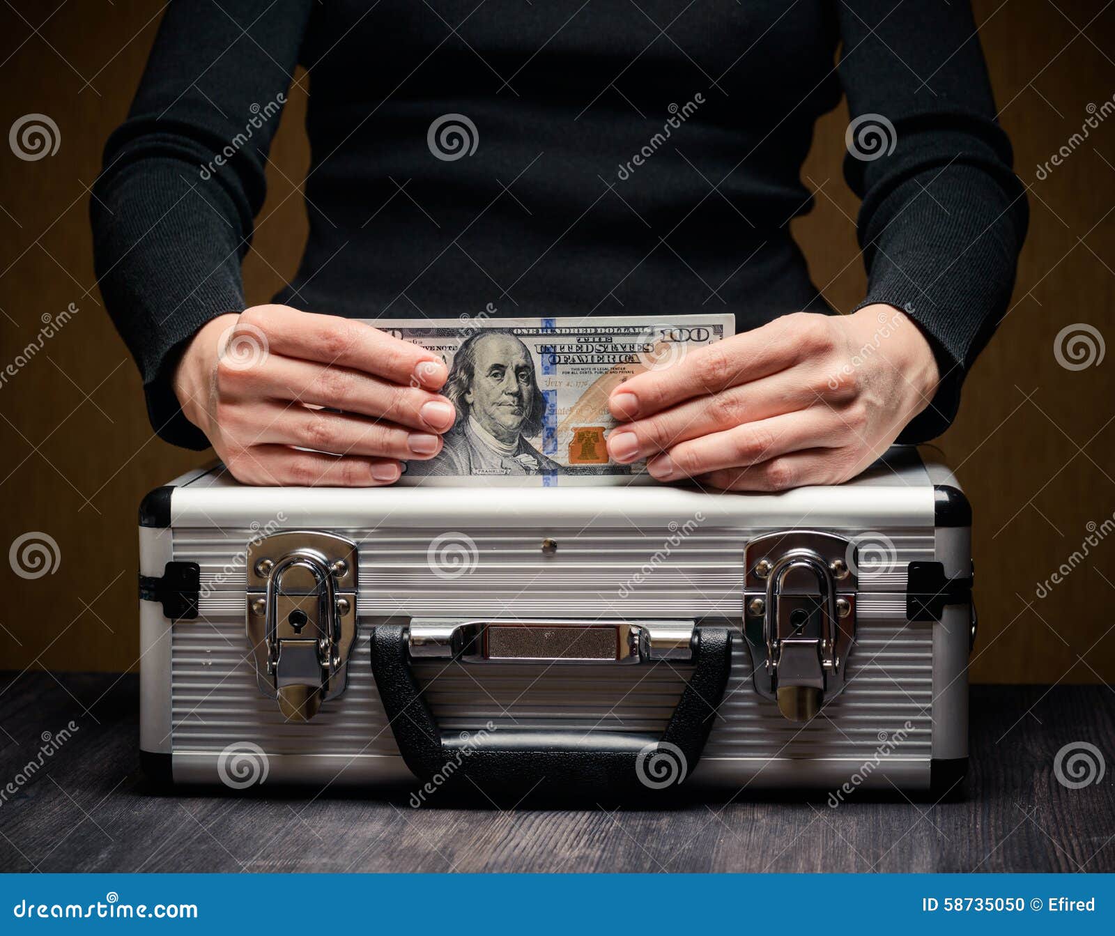 Storage and Protection of Cash and Valuable Items Stock Photo - Image ...