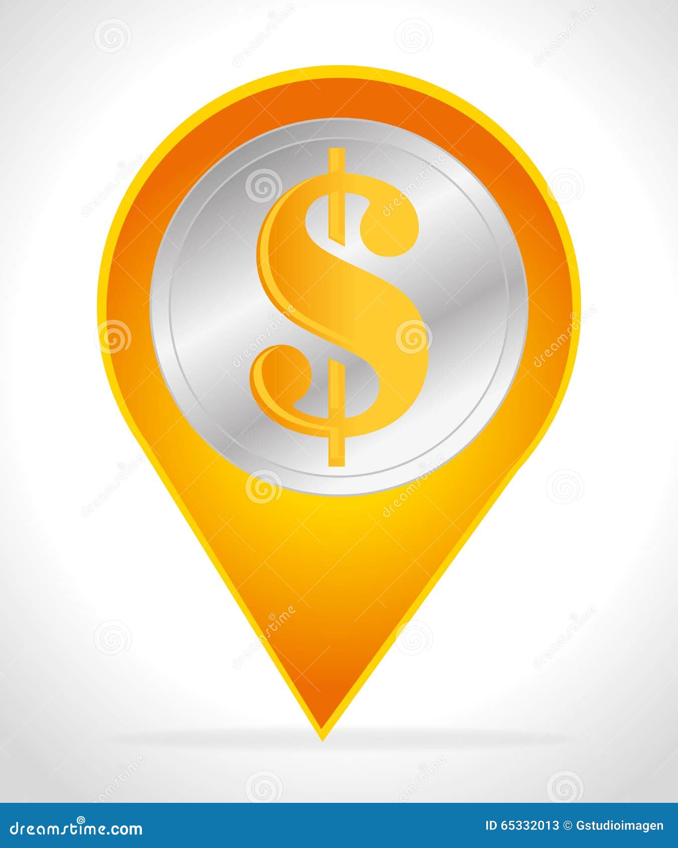 Cash symbol icon stock illustration. Illustration of salary - 65332013