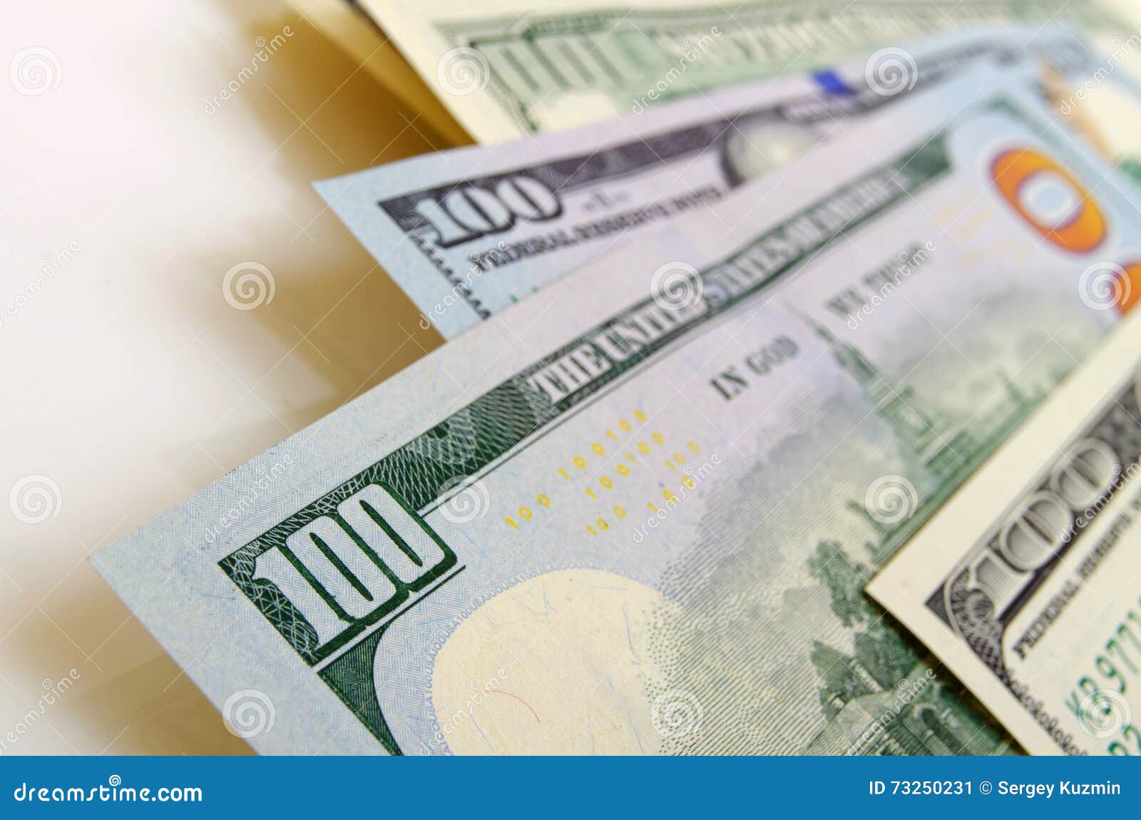 Cash US dollars. stock image. Image of cash, funds, profits - 73250231