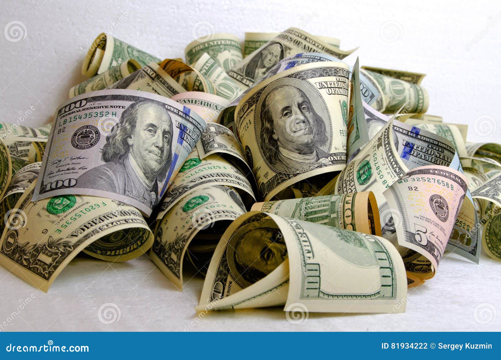 Cash US dollars. stock photo. Image of cashing, lending - 81934222