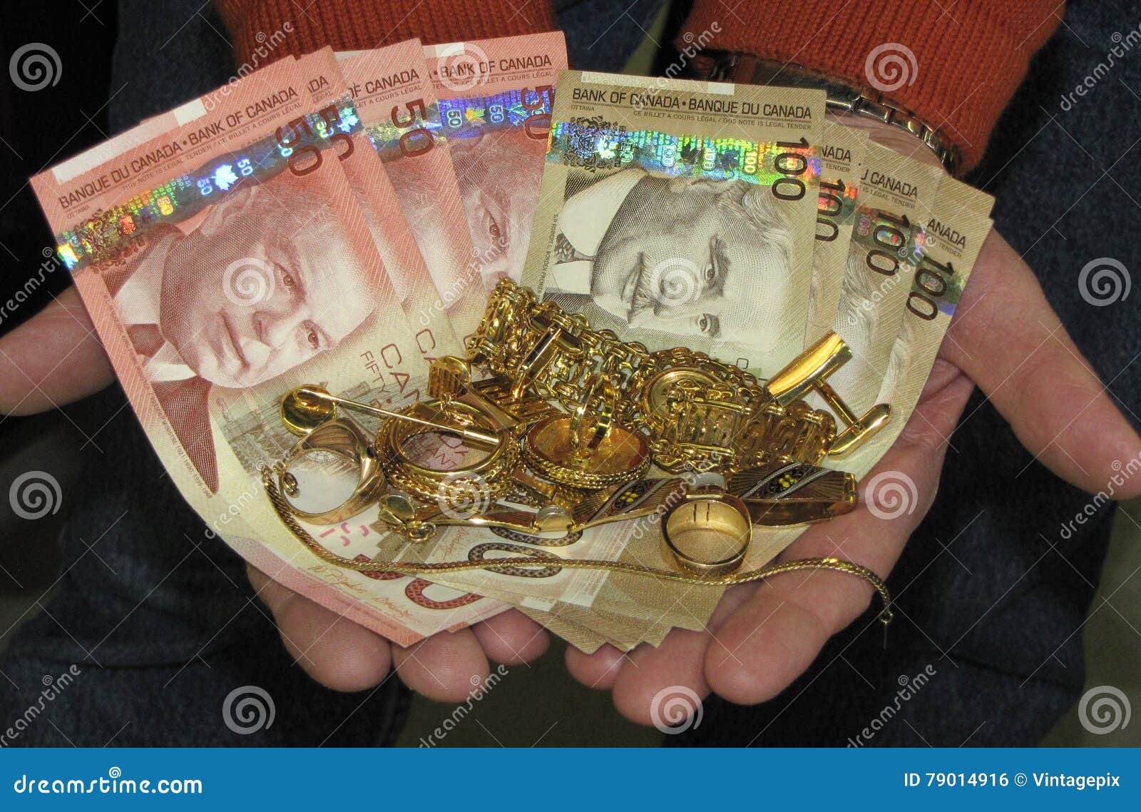 Cash for Your Scrap Gold stock photo. Image of metals - 79014916