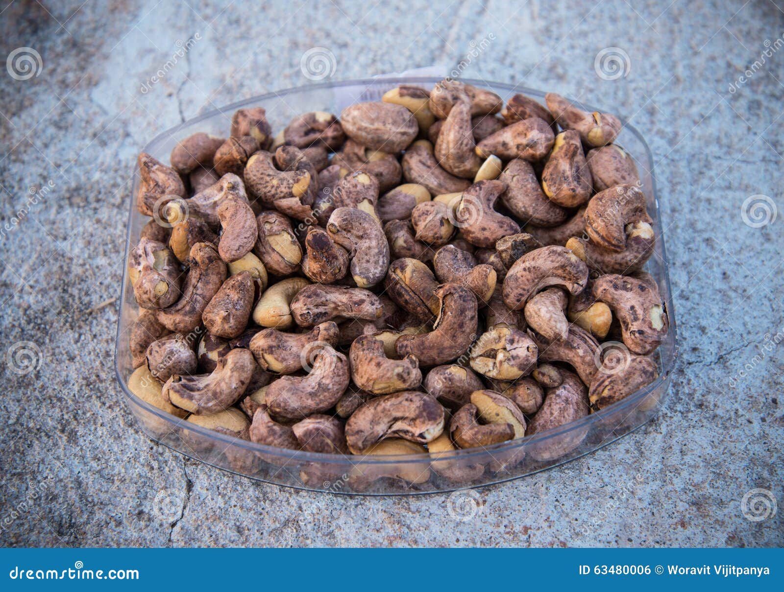 Cashew nut in box stock photo. Image of cashew, group - 63480006