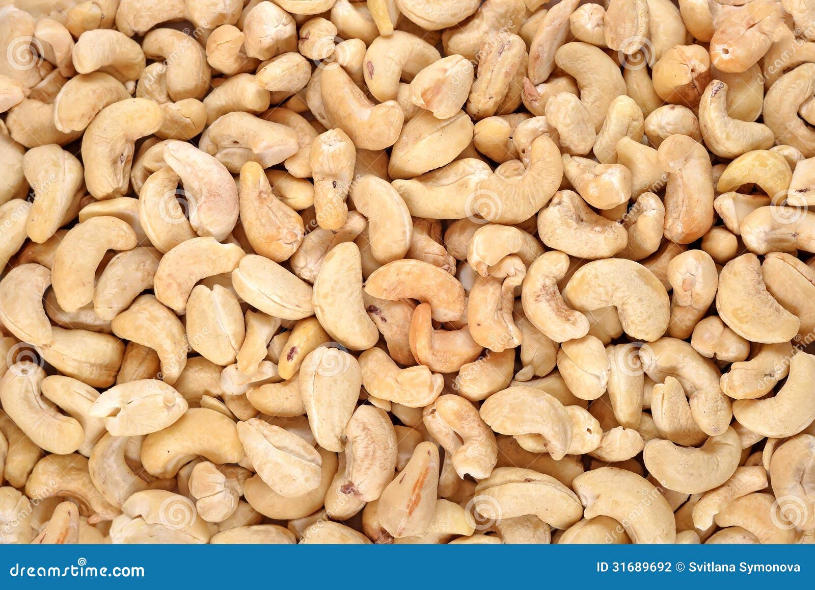 Cashews background stock photo. Image of detail, full - 31689692