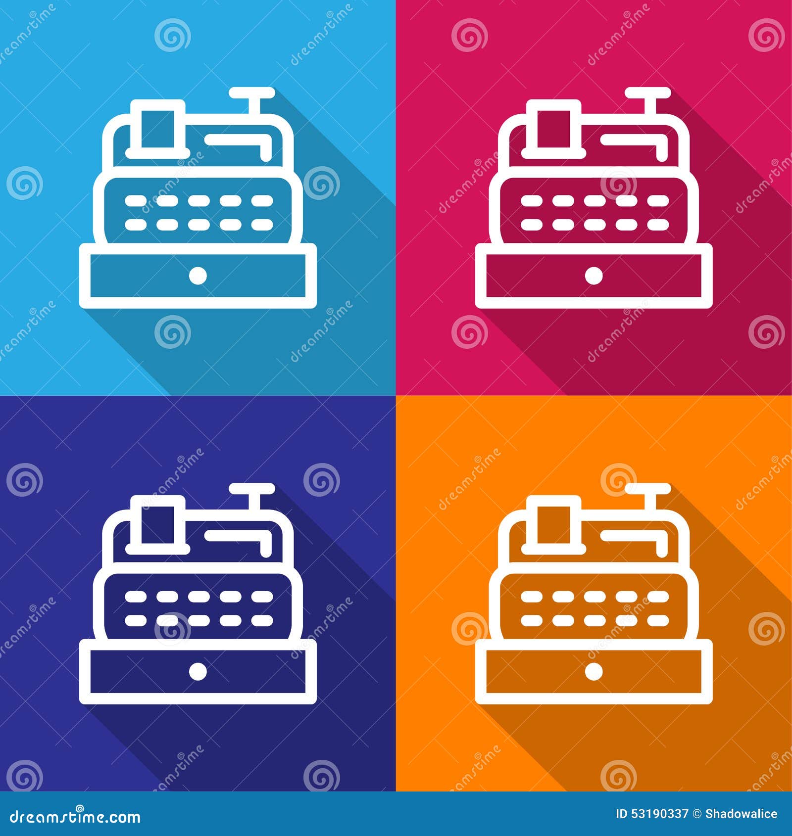 Cashier Machine Or Cash Register Terminal Royalty-Free Stock Photo ...
