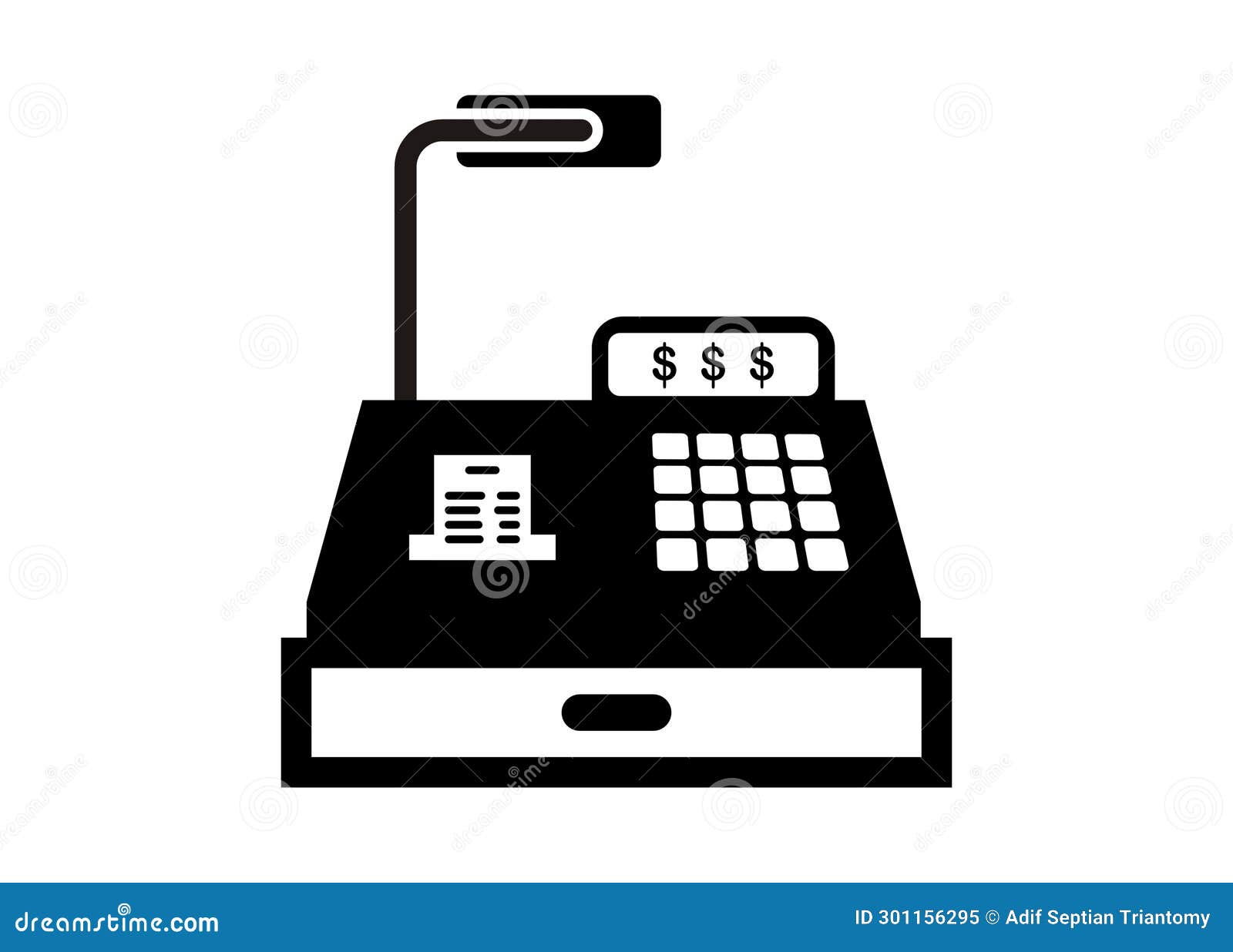 Cashier Machine Or Cash Register Terminal Stock Photography ...