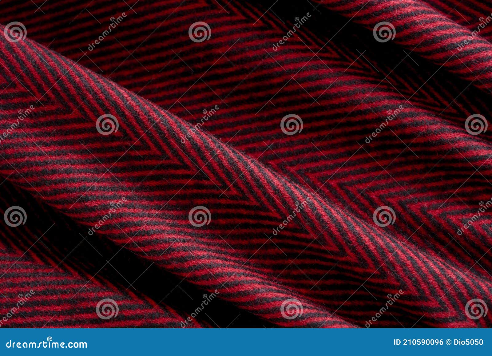 Cashmere Fabric Scales Red and Black. Stock Photo - Image of woolen ...