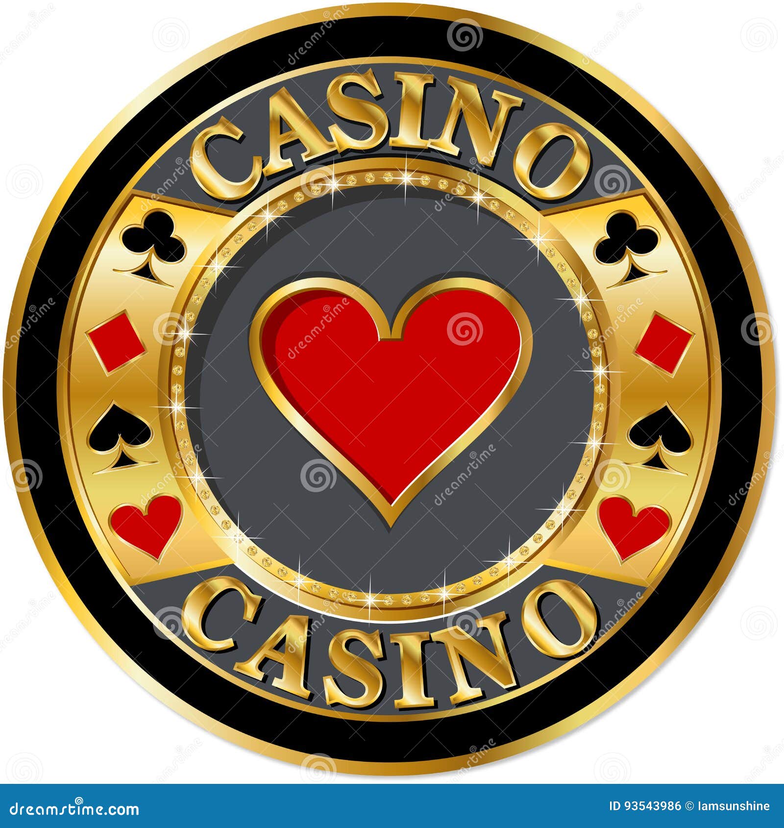 Casino banner stock illustration. Illustration of gold - 93543986