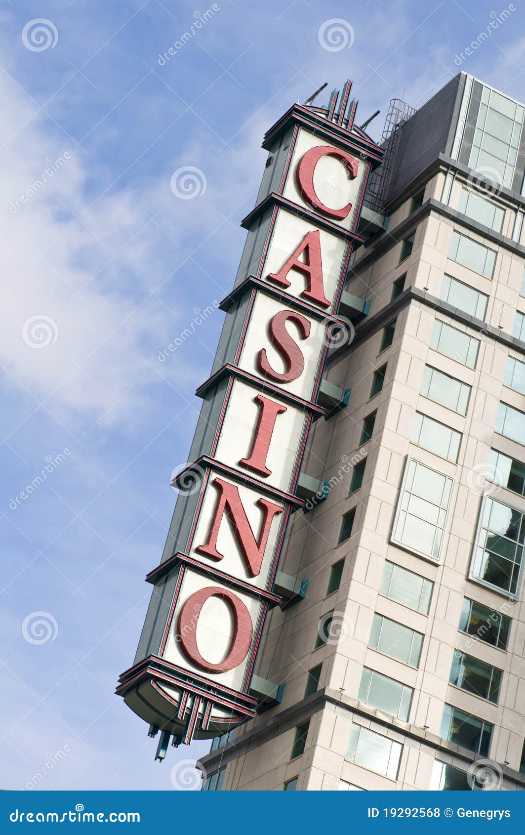 Casino building stock photo. Image of contemporary, green - 19292568