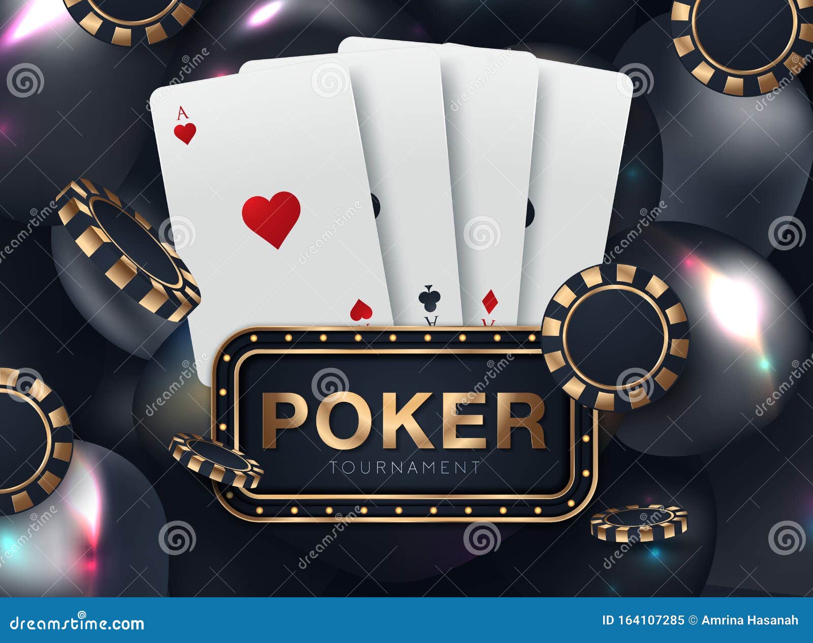Casino Card Design - Vintage Style - Vector Stock Vector - Illustration ...