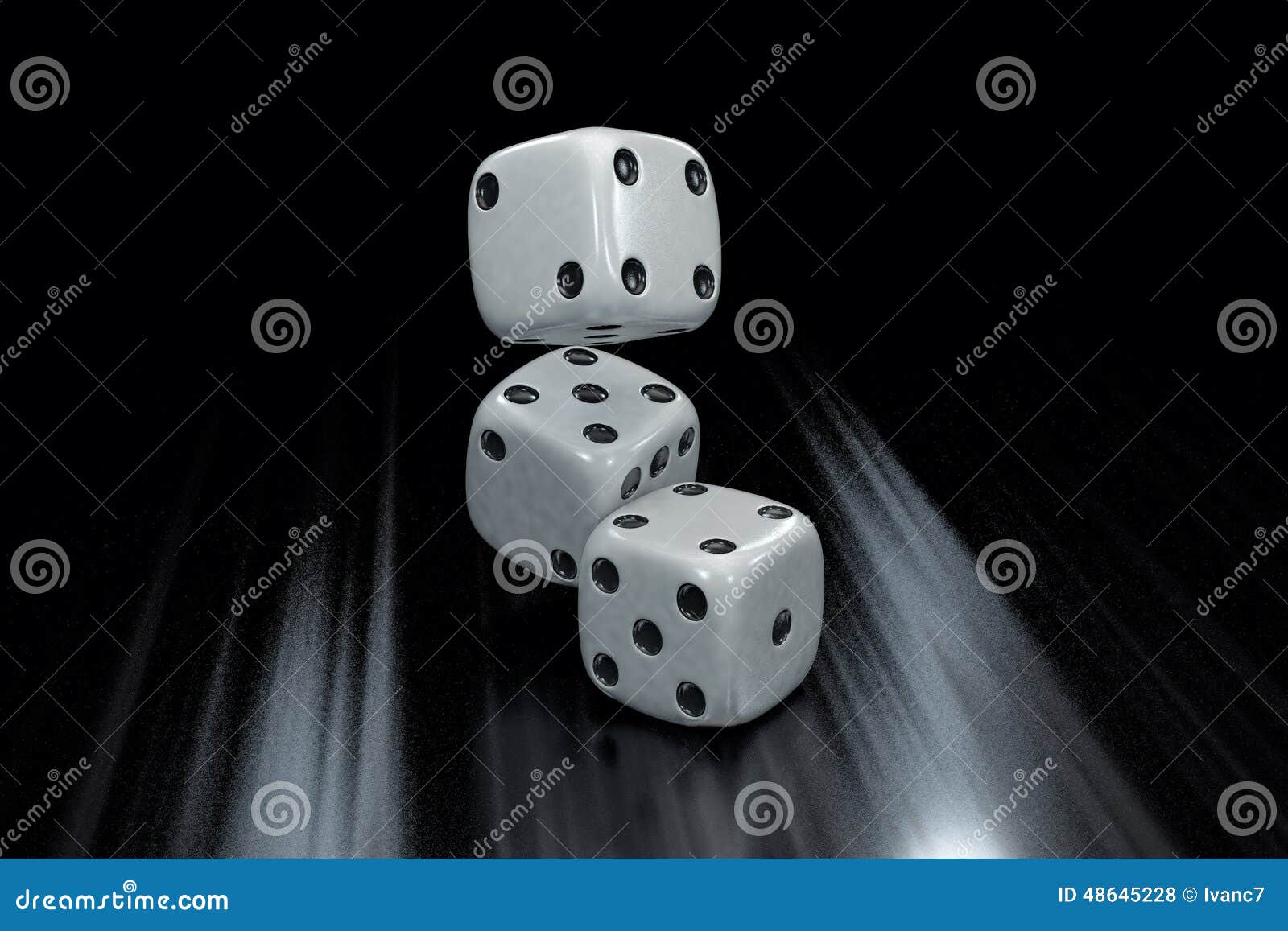 Casino Dice Background stock photo. Image of abstract - 48645228
