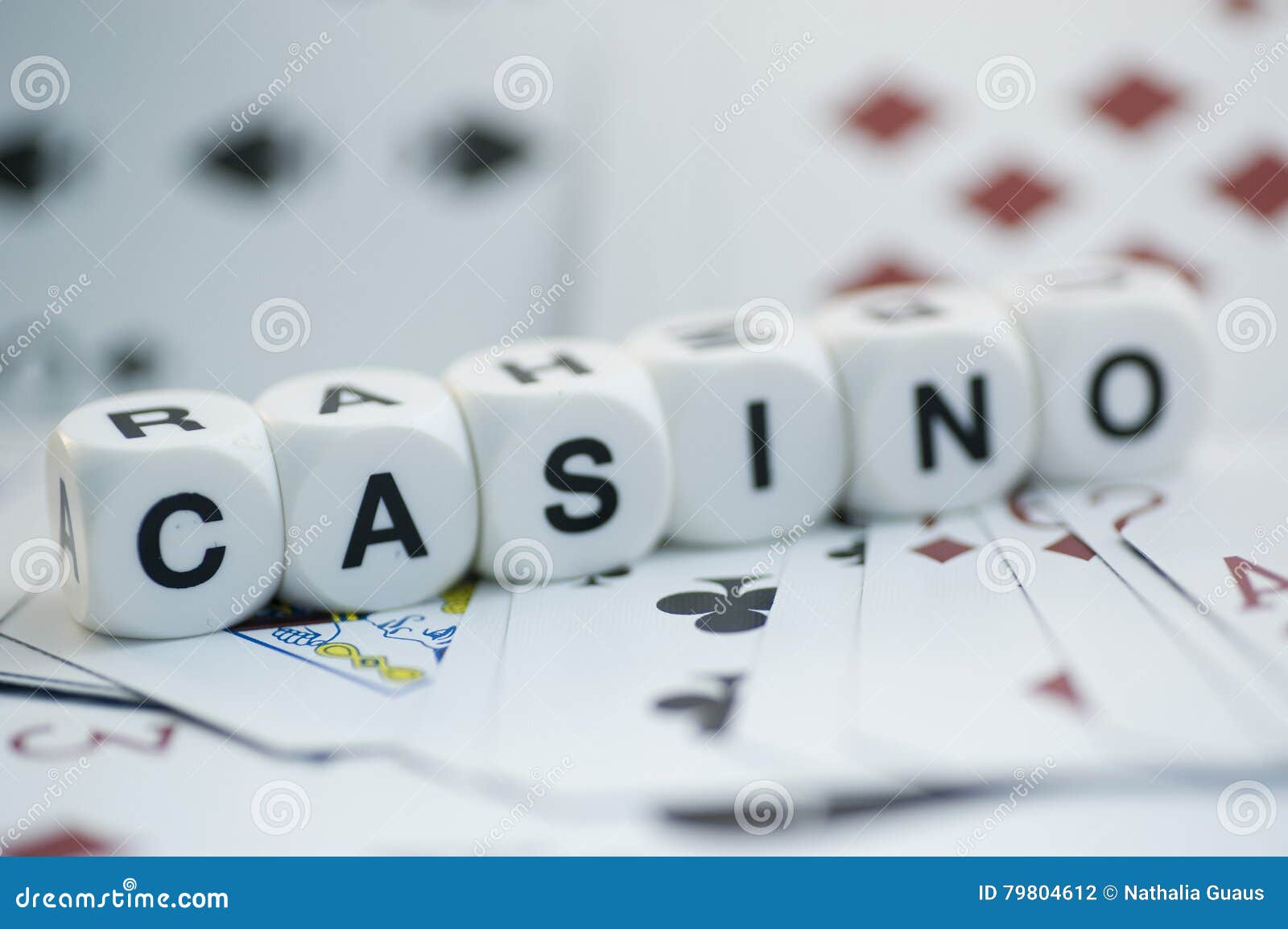 Casino, dice letters stock photo. Image of game, poker - 79804612