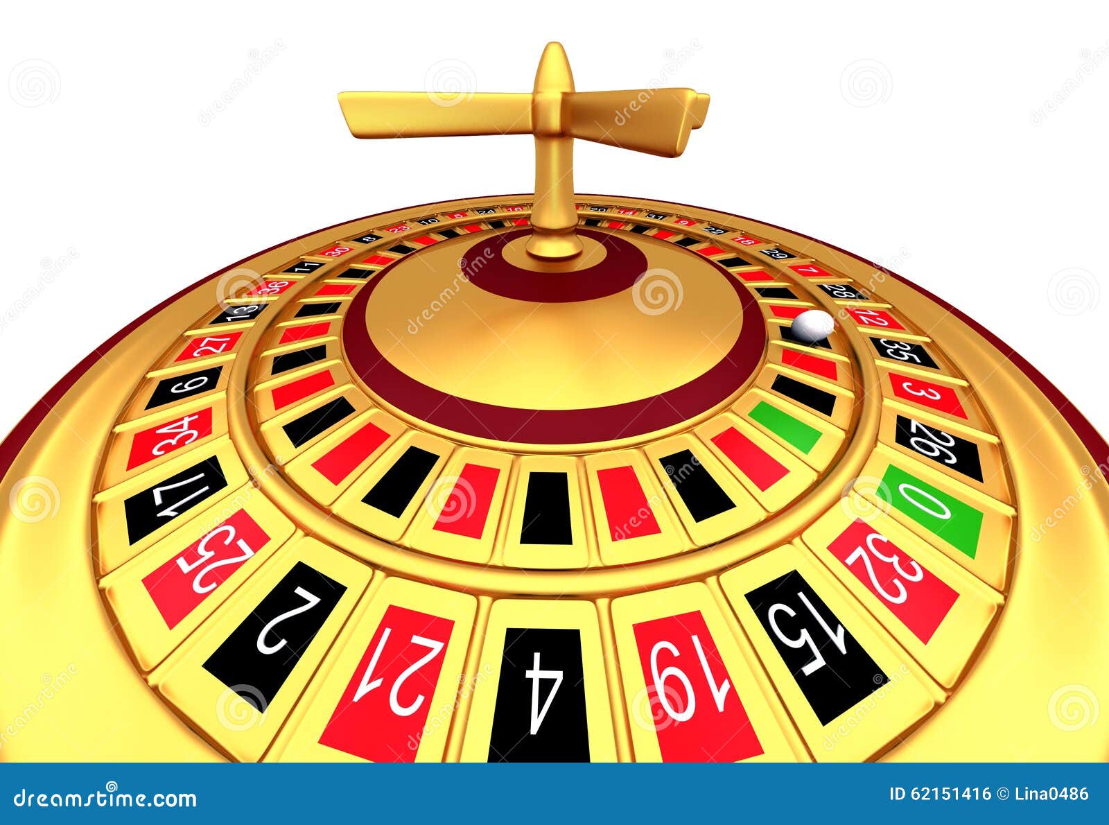 Casino Gambling Roulette Wheel Stock Illustration - Illustration of ...