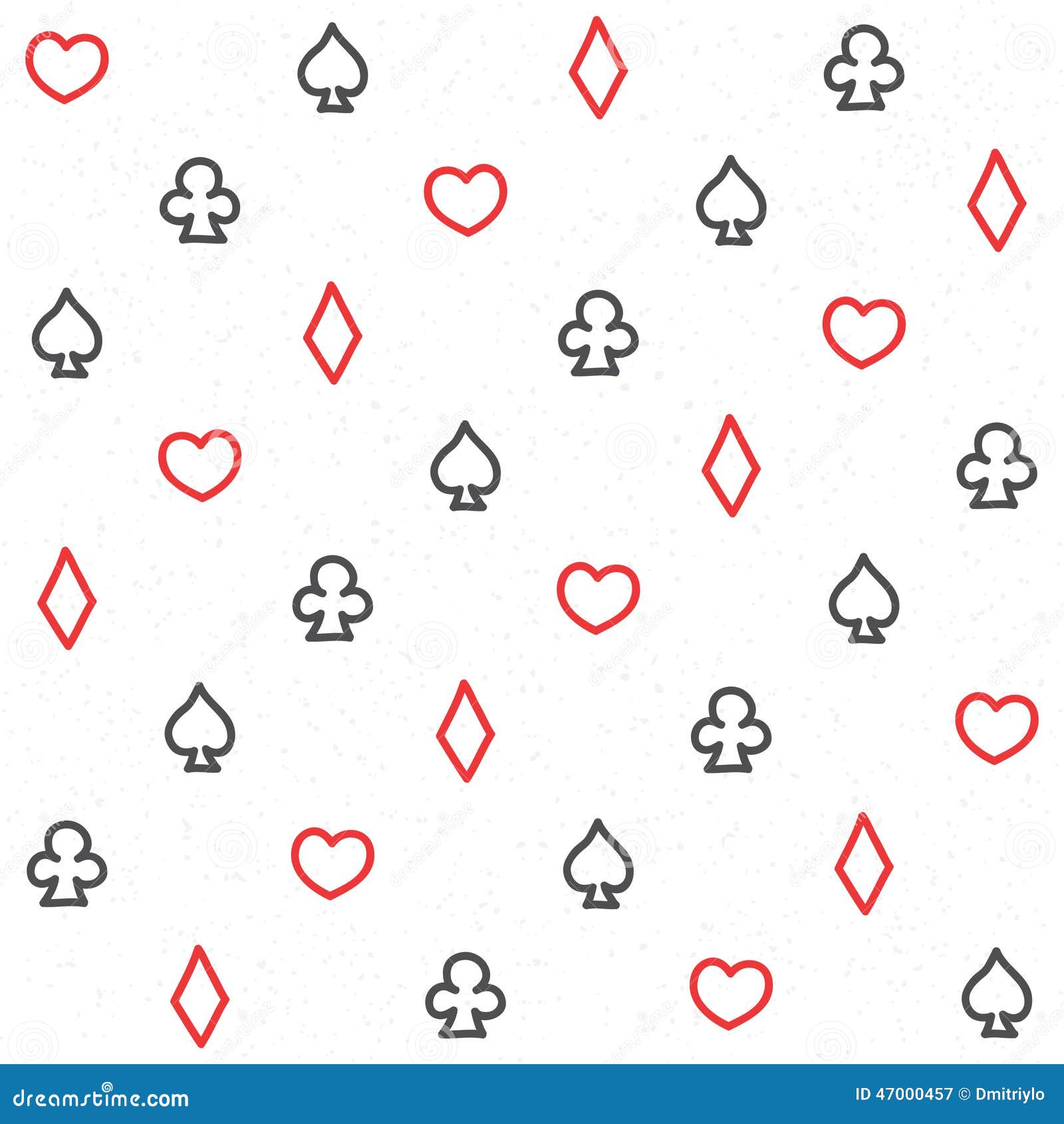 Casino pattern white stock vector. Illustration of casino - 47000457