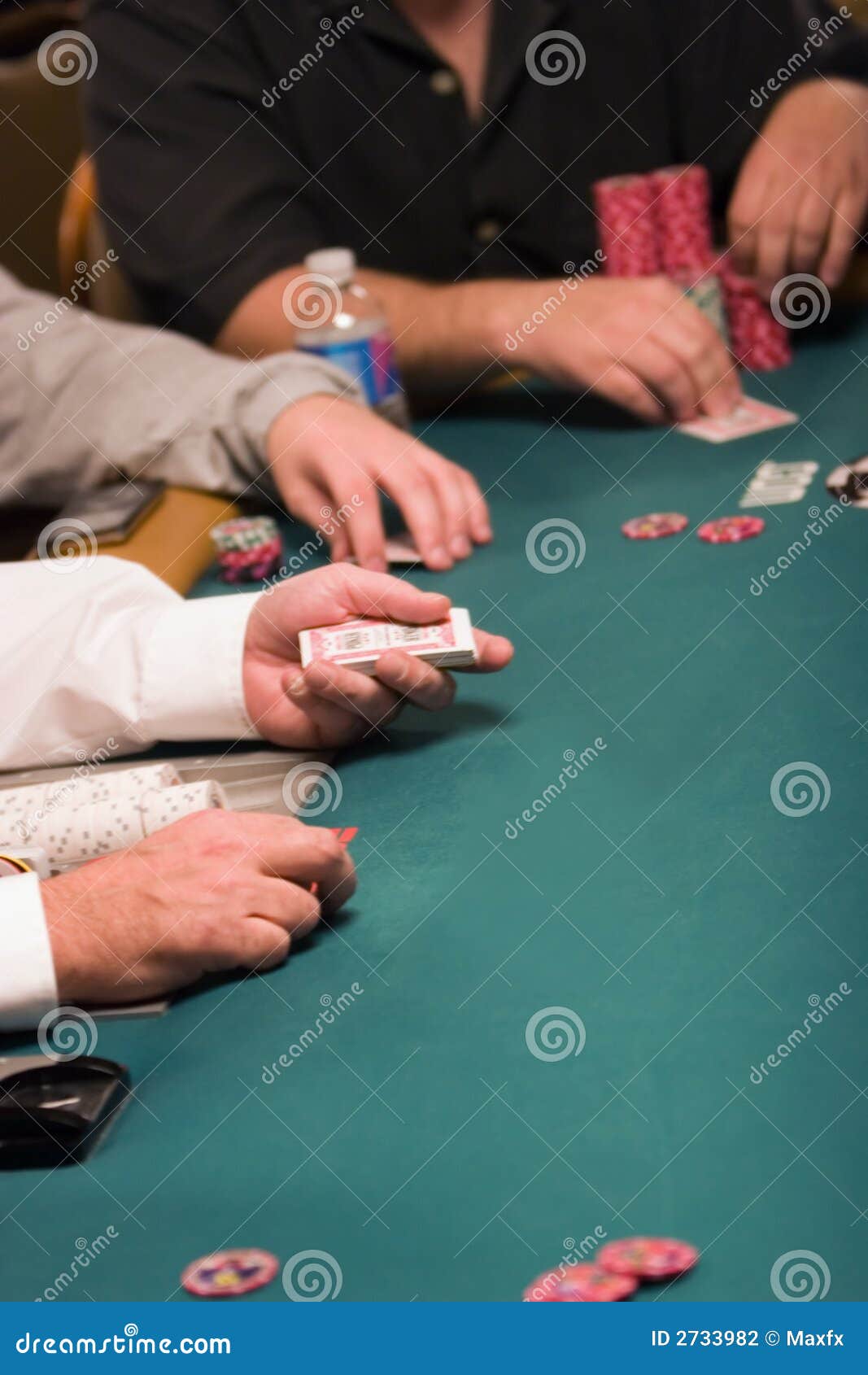Casino poker dealer stock photo. Image of gambling, competition - 2733982