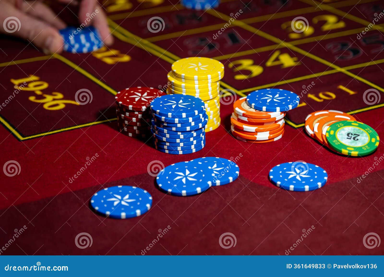 Casino Poker Money Chips Texture. Stack of Poker Chips As Background ...