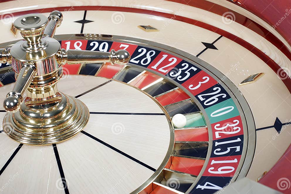 Casino roulette stock image. Image of lucky, gamble, risk - 6114621