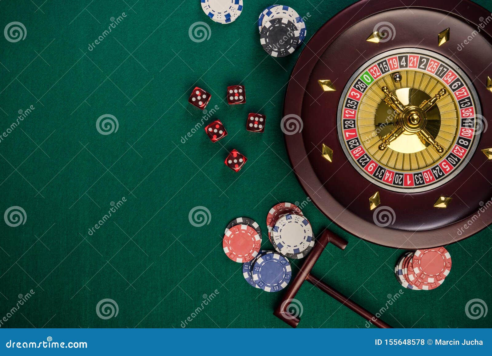 Casino Roulette Background, Top View with Copy Space Stock Photo ...