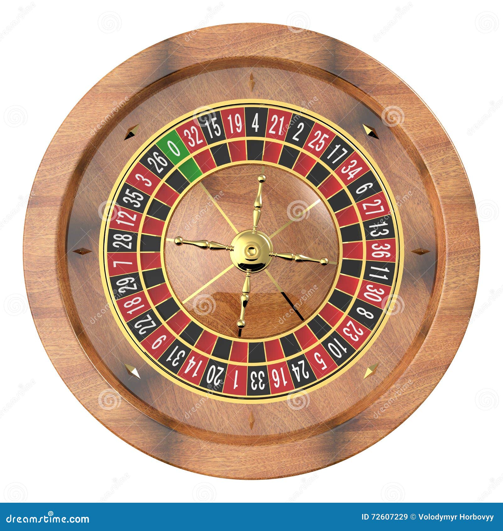 Casino roulette wheel stock illustration. Illustration of chips - 72607229