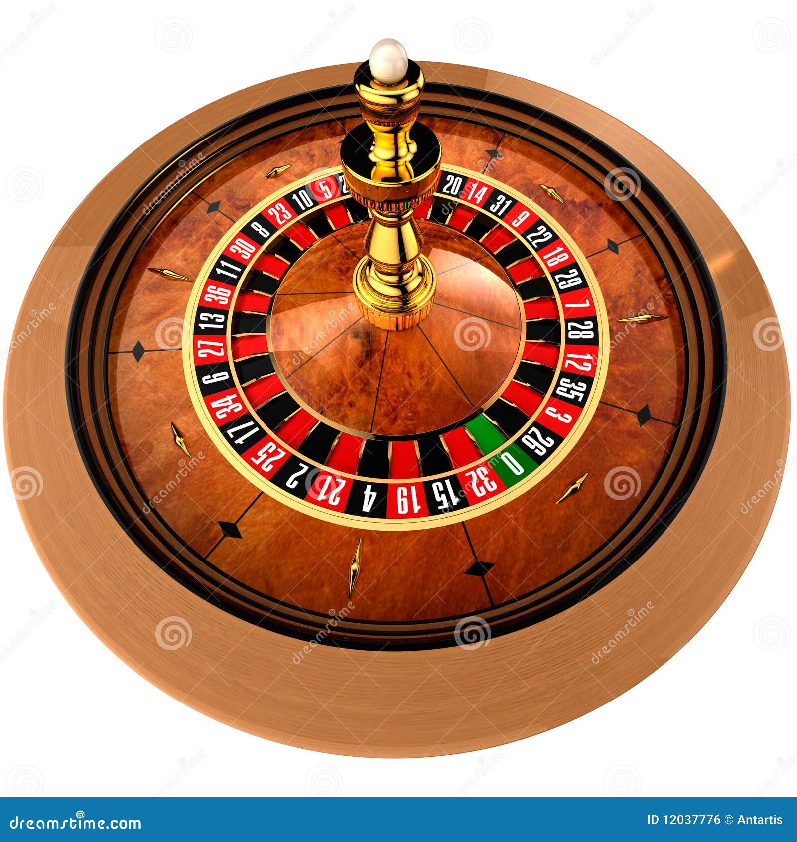 Casino Roulette on white stock illustration. Illustration of gambling ...