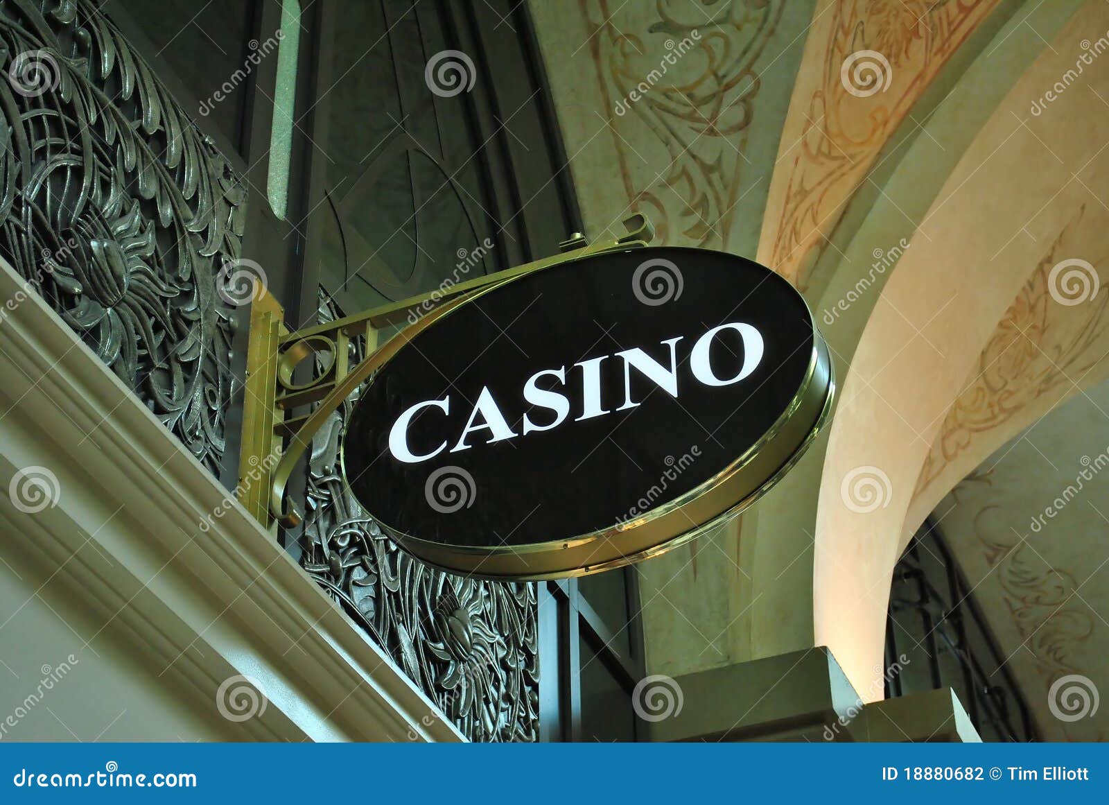 Casino Sign stock photo. Image of entrance, design, casino - 18880682