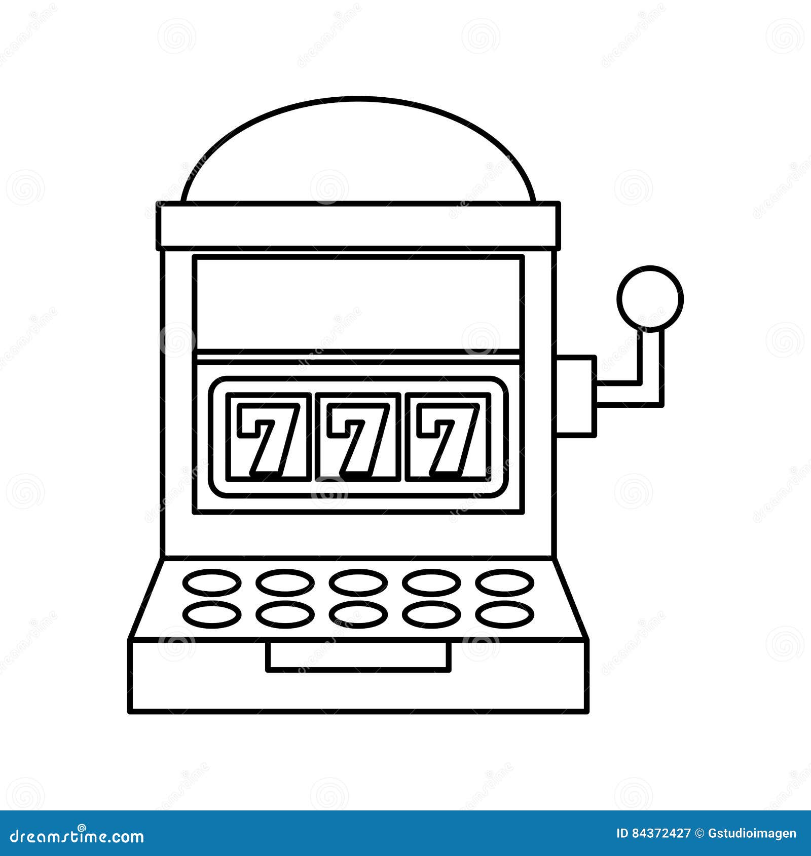 Slot Machine Drawing