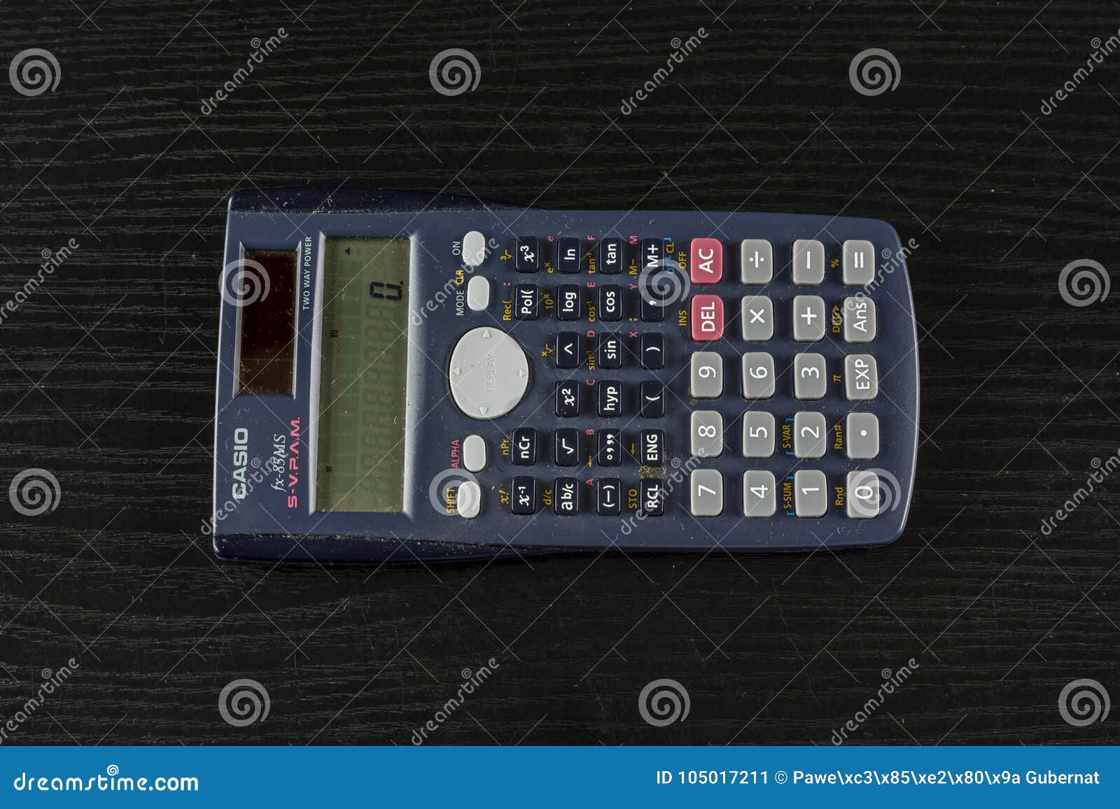 Casio Fx-85MS Scientific Calculator Foto editorial - Imagen de ...