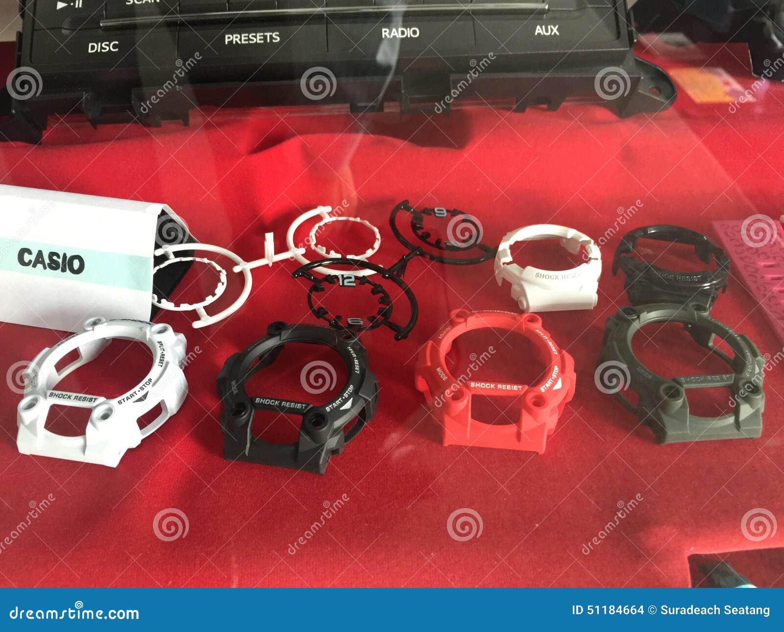 Casio G-shock part editorial stock image. Image of minute - 51184664